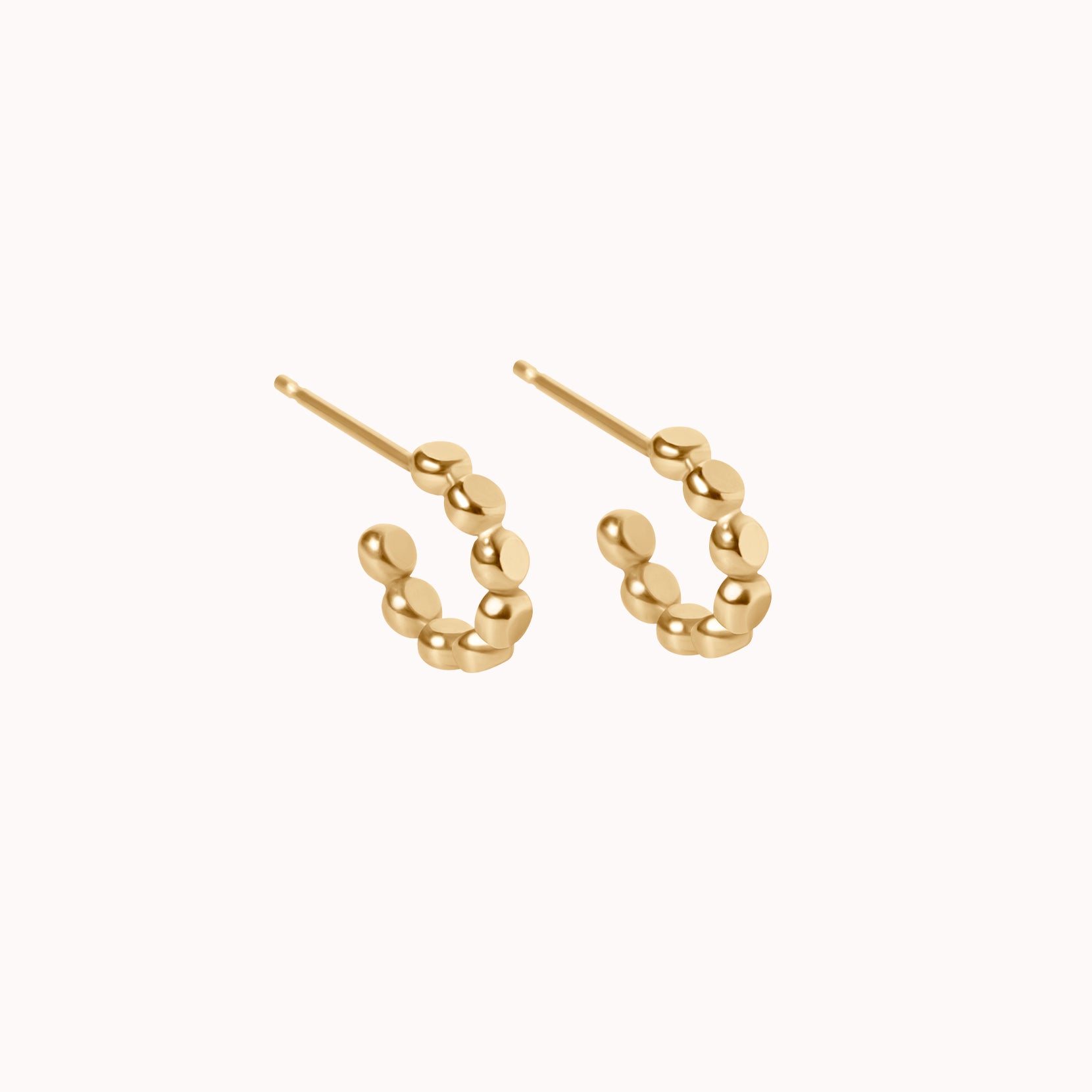 Tiny Cora Hoop Earrings - Waterproof + Hypoallergenic Jewelry