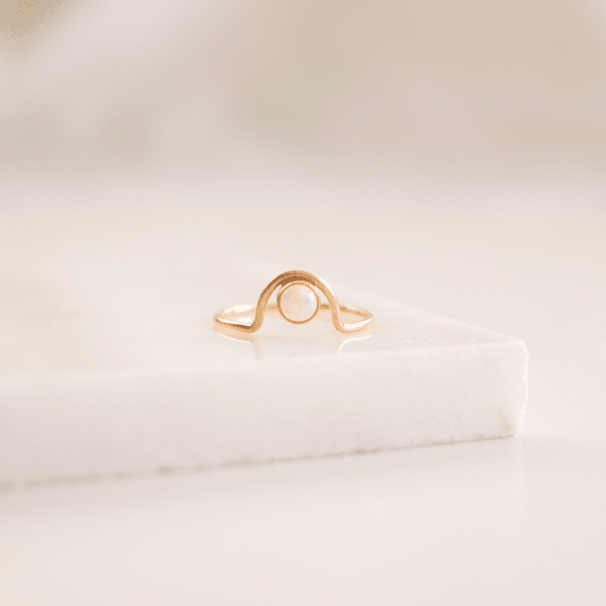 Opal Arch Ring