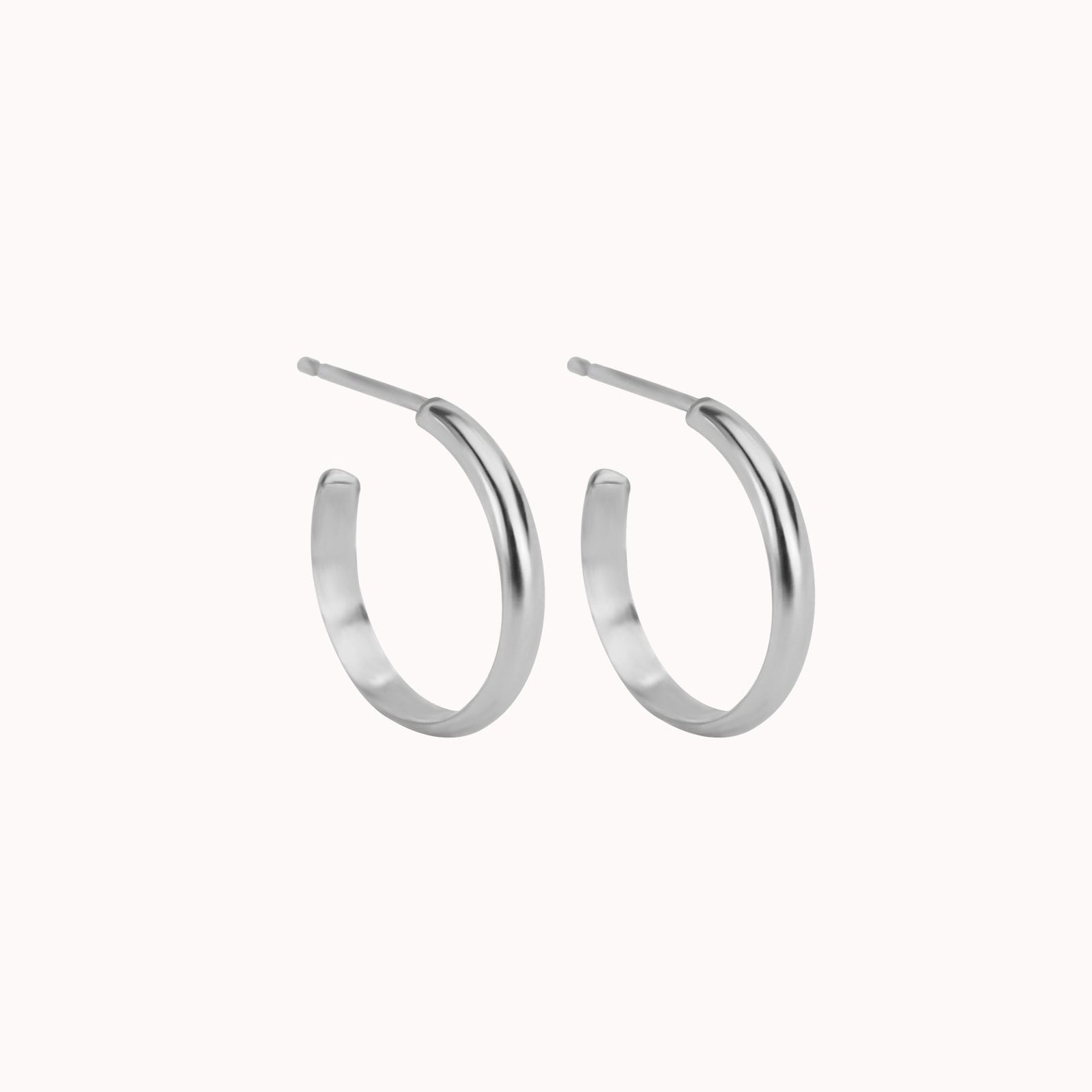 Small Elle Hoops - Waterproof + Hypoallergenic Jewelry
