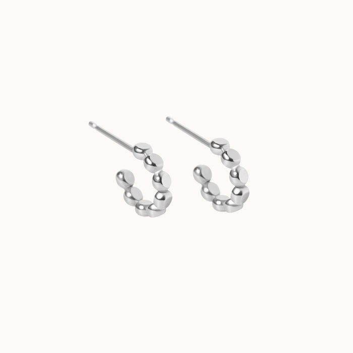 Tiny Cora Hoop Earrings - Waterproof + Hypoallergenic Jewelry