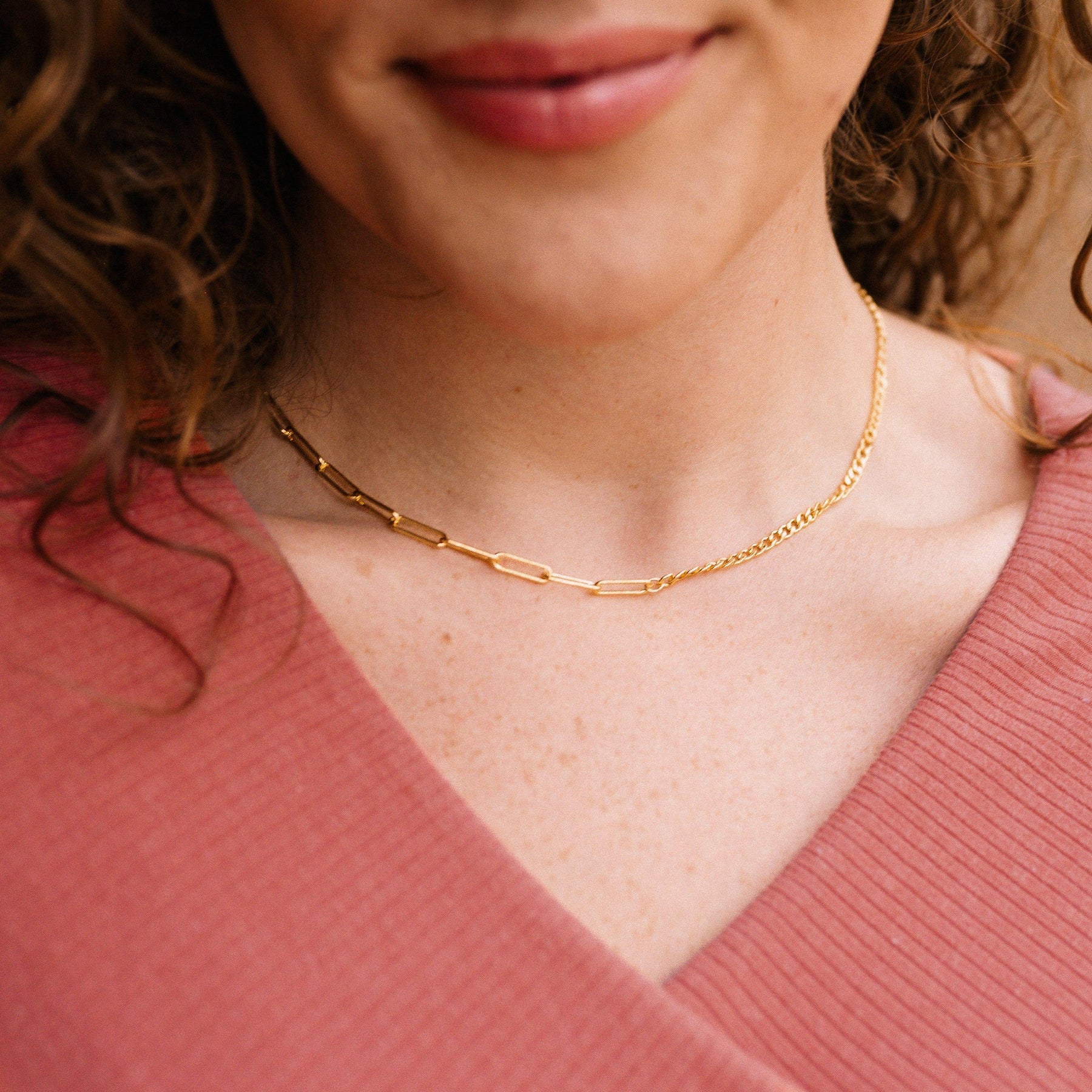Kin Chain Necklace - Waterproof + Hypoallergenic Jewelry