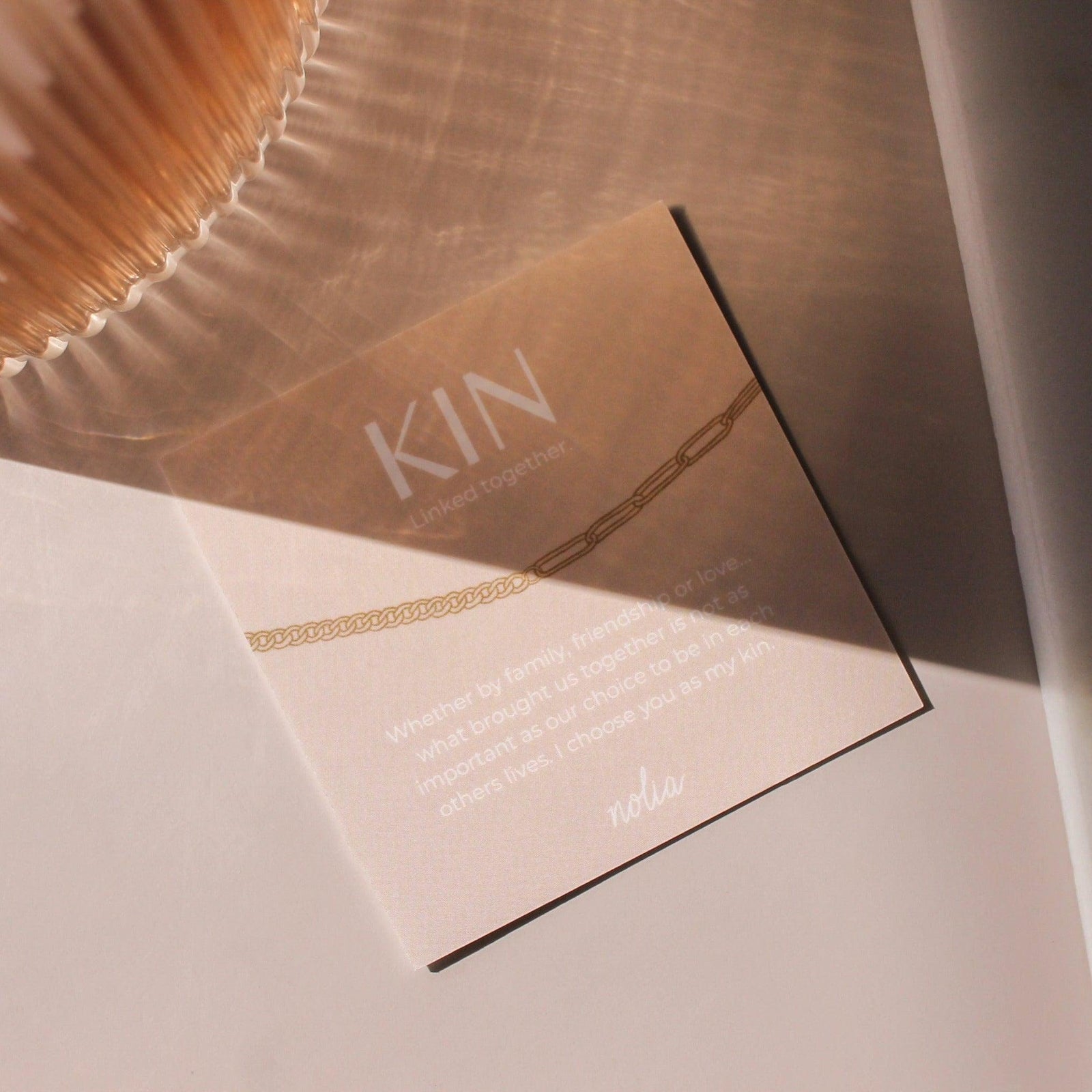 Kin Chain Necklace - Waterproof + Hypoallergenic Jewelry